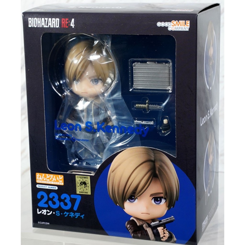 Nendoroid Resident Evil RE 4 Leon S. Kennedy Non-Scale Plastic Painted ...