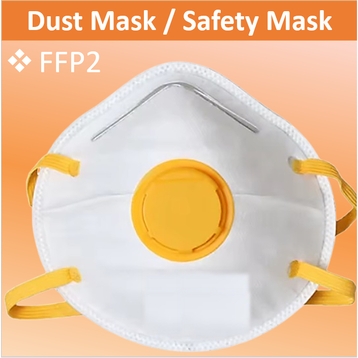 Dust Mask / Safety Mask Cup Shaped KN95 Half Face Mask for Nurse PPE ...