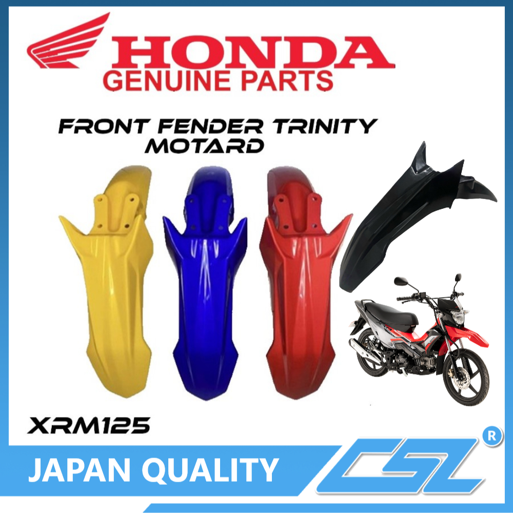 CSL Motorcycle Honda Xrm 110 125 (Trinity) Front Fender (Bat-Man Fender ...