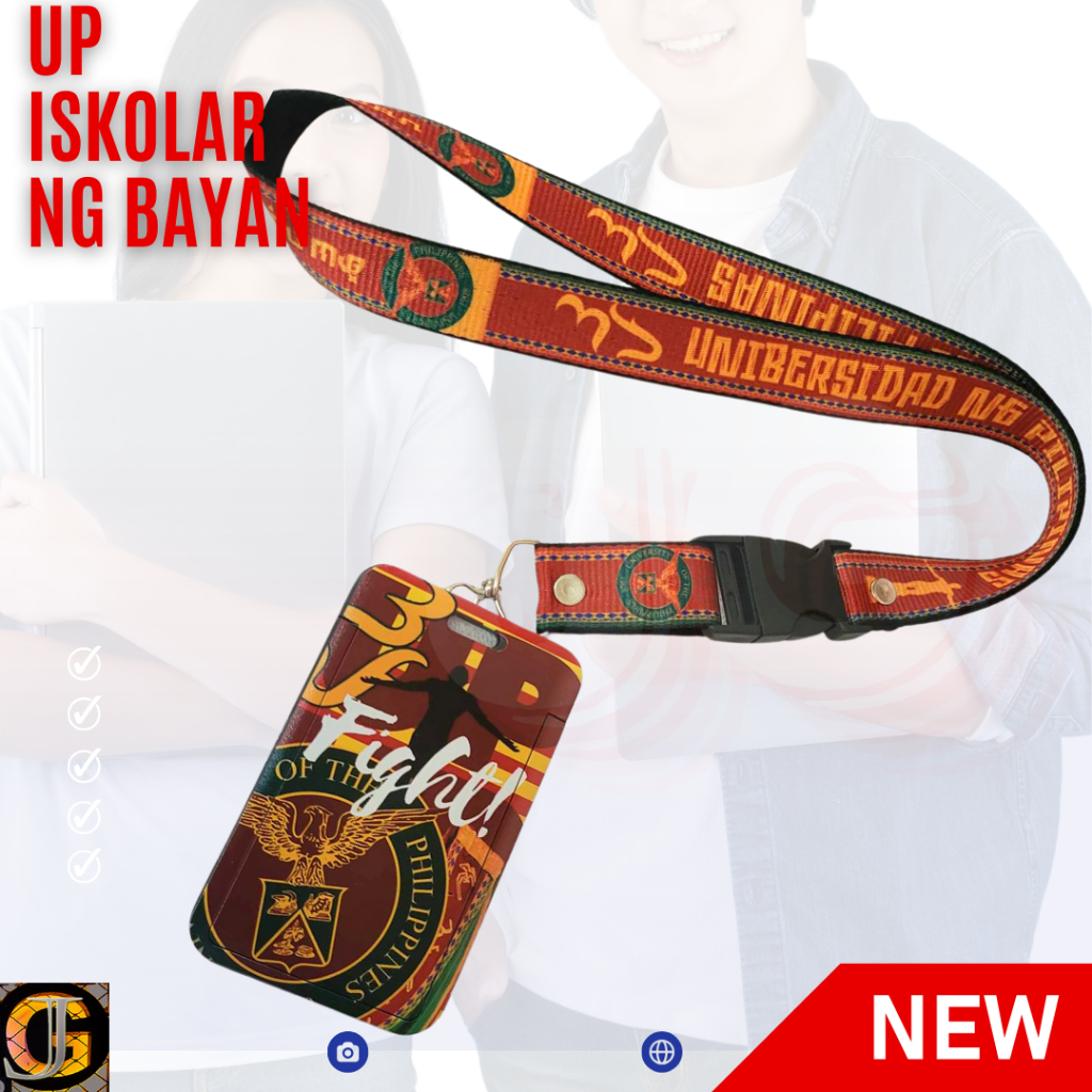 jg UP Lanyards University of the Philippines Style Id Lace Id Sling ...