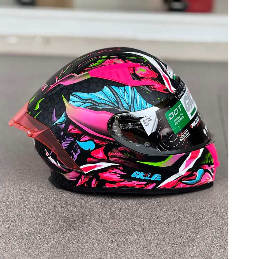 GILLE GTS V1 SLIFER FULLFACE HELMET | Shopee Philippines
