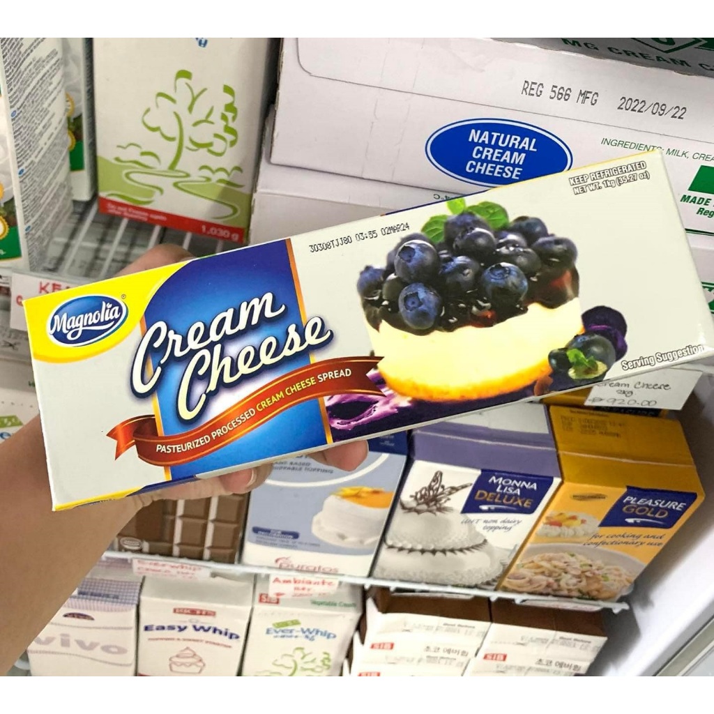 Magnolia Cream Cheese 1 Kg Net | Shopee Philippines