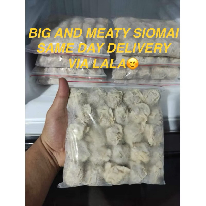 BIG MEATY SIOMAI 25 PIECES FOR ONLY 300 PESOS | Shopee Philippines