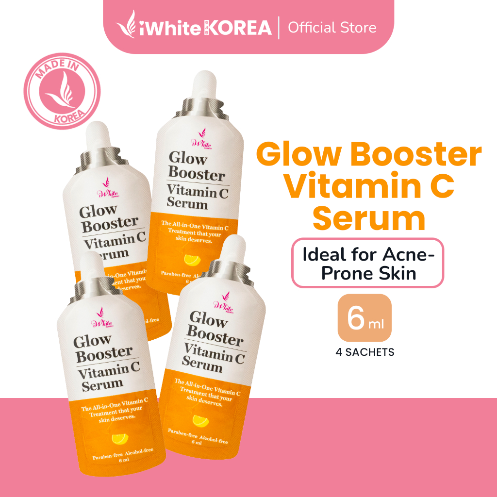 iWhite Korea Vitamin C Serum Sachet 6ml - (Bundle of 3) | Shopee ...