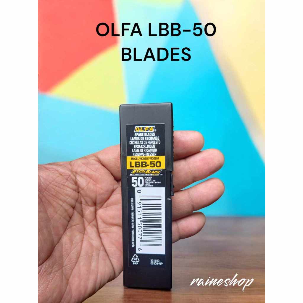 Olfa LBB-50 50pcs Pack 18mm Snap Off Blade Original | Shopee Philippines