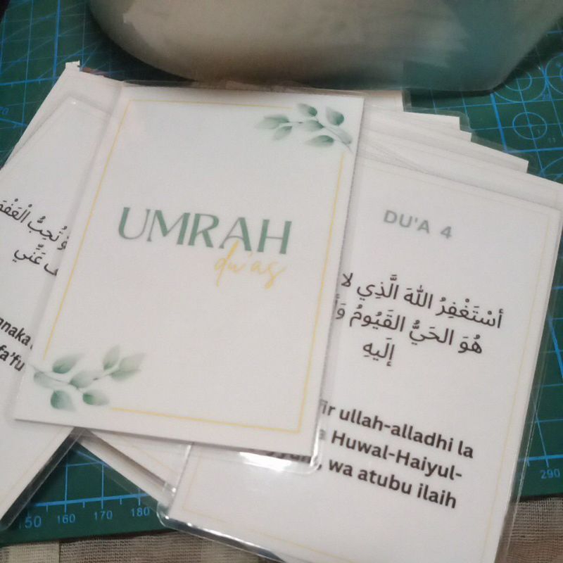Islamic Umrah Flash Cards | Shopee Philippines