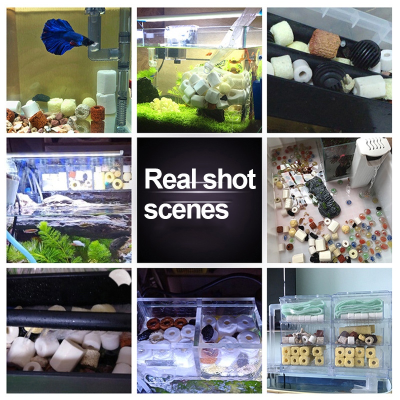 CERAMIC Lava RINGS Filter MediaHigh Efficiency Bio Filter Bacteria ...