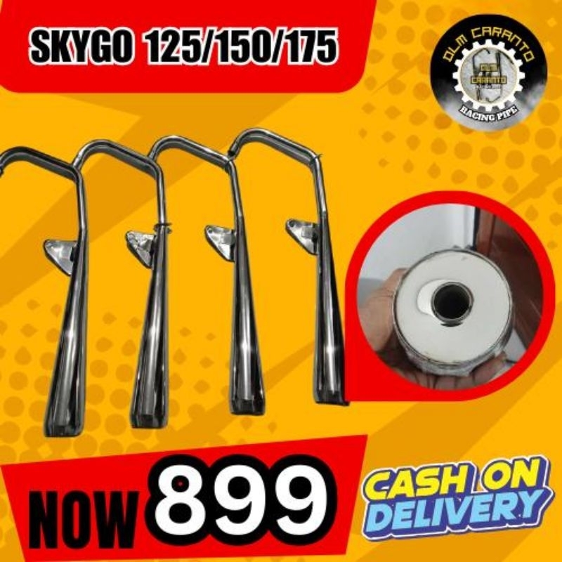 skygo 125 150 chicken pipe | Shopee Philippines
