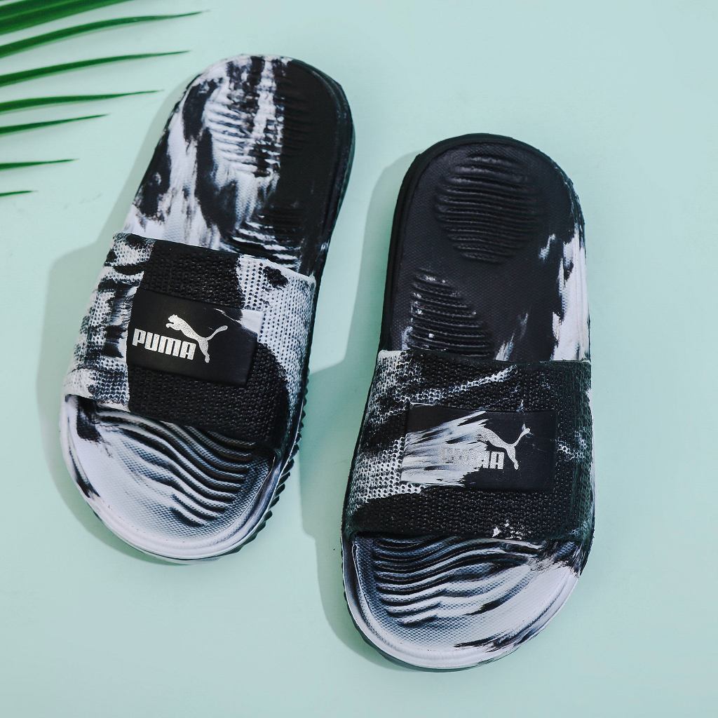 new puma style Summer kids slippers indoor bathroom bath non-slip beach ...