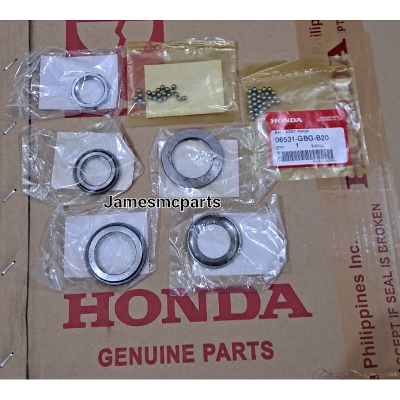 Genuine Ball Race Kit Set For Honda Click v1v2v3/Beat Carb-Fi /Wave ...