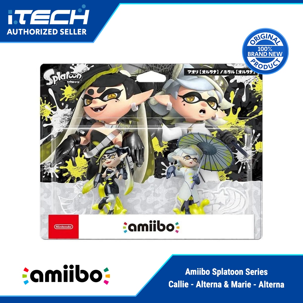 Amiibo Splatoon Series: Callie - Alterna & Marie - Alterna | Shopee ...