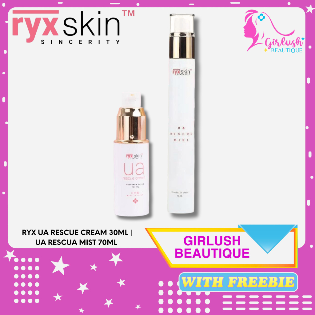 RyxSkin UA Rescue Cream | Ryx Underarm Rescue Mist | Shopee Philippines