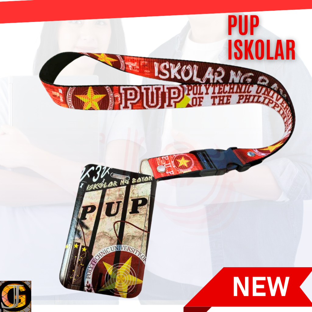 jg New PUP Polytechnic University of the Philippines 1 inch Id Lace ...