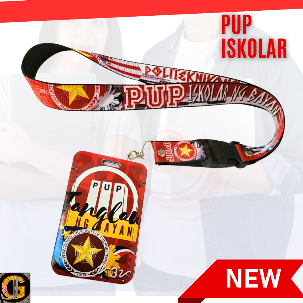 jg Polytechnic University of the Philippines PUP Id Lace Lanyards ...