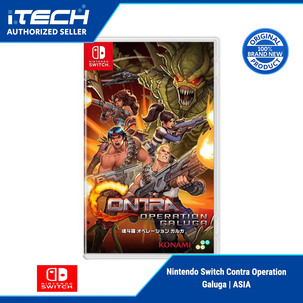 Nintendo Switch Contra Operation Galuga | ASIA | Shopee Philippines