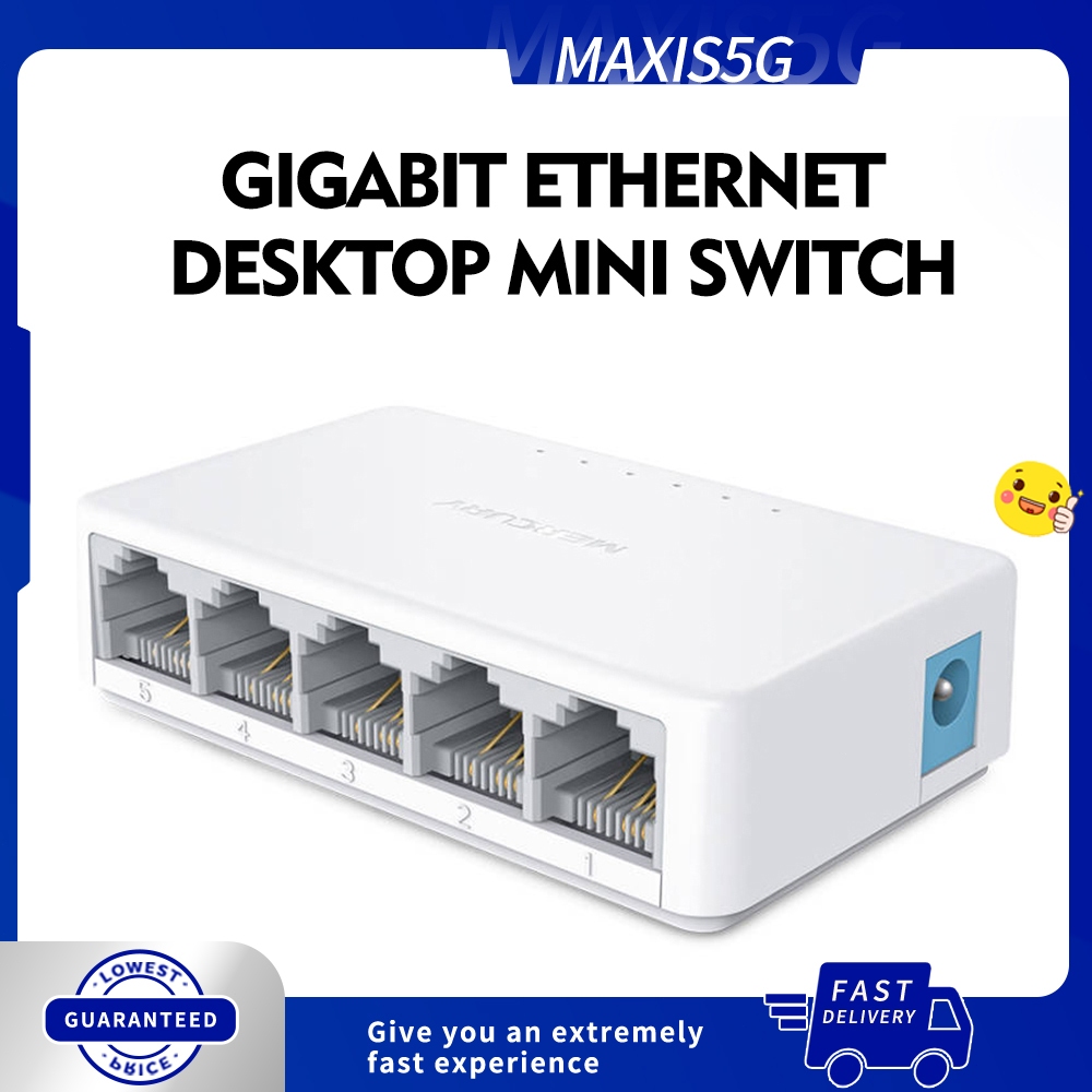 Mercury MCS1108M 100 megabit switch splitter monitoring network S105C ...