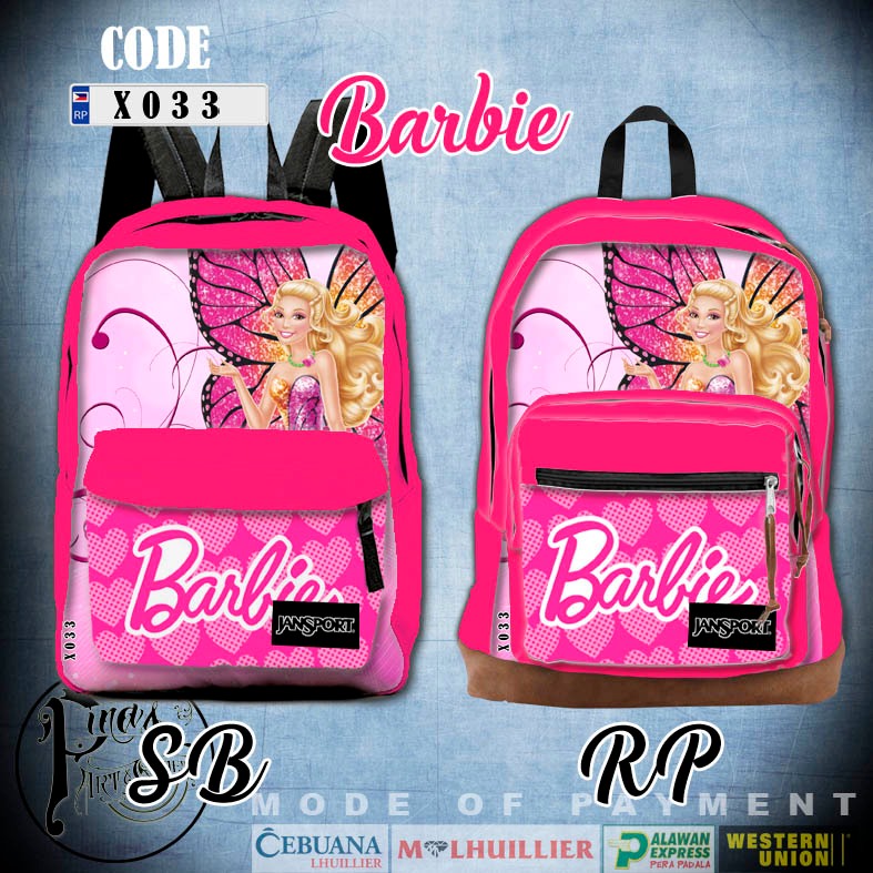 Gawang Bataan Backpack BARBIE AZTEC | Shopee Philippines