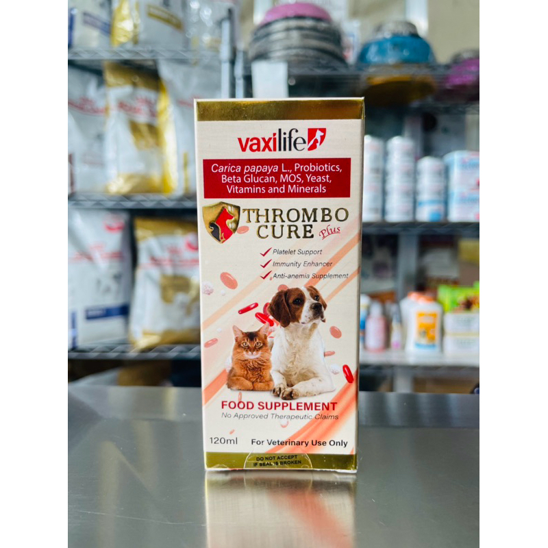 THROMBO CURE SYRUP for dogs/cats 120ML | Shopee Philippines