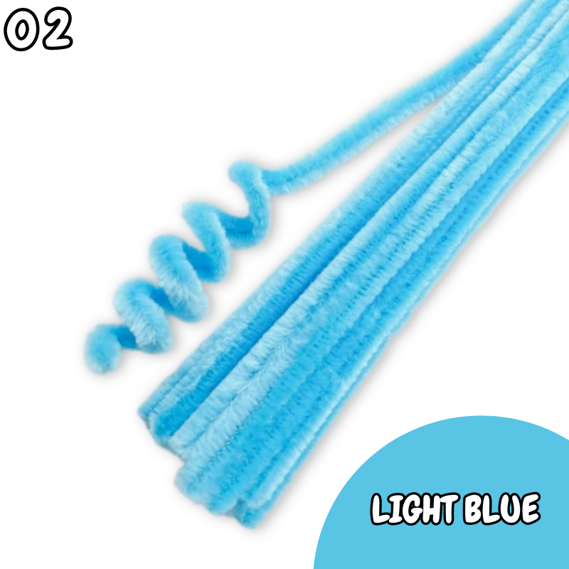 95-100PCS Colorful Fuzzy Wires Chenille Twisted Sticks Perfect for Diy ...