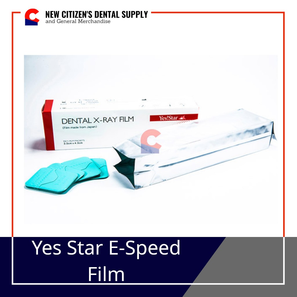 Yes!Star Dental X-ray Film (D-Speed film & E-Speed film) | Shopee ...