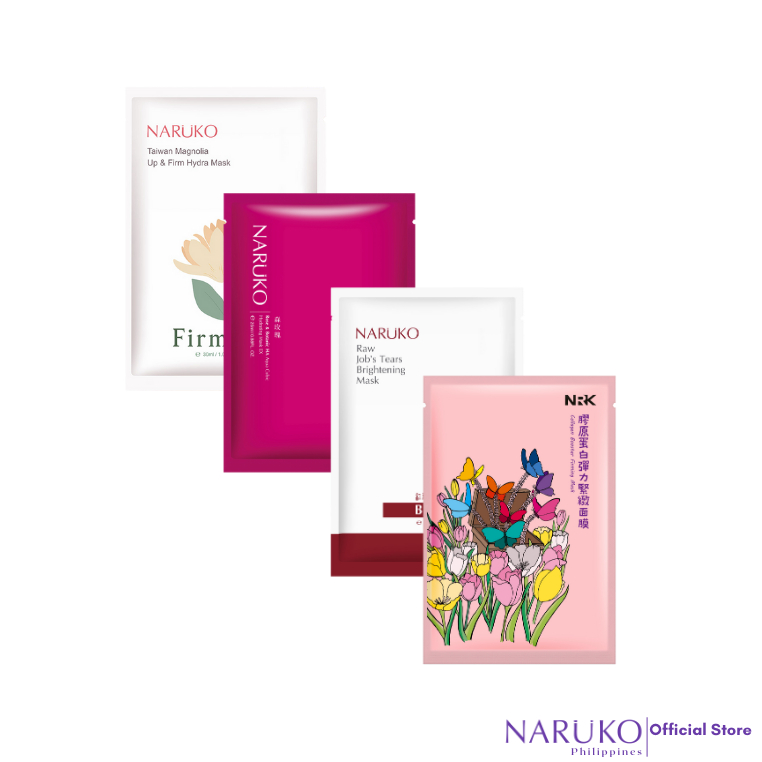 Naruko 4 Variant Mask Set 5 100ml | Shopee Philippines