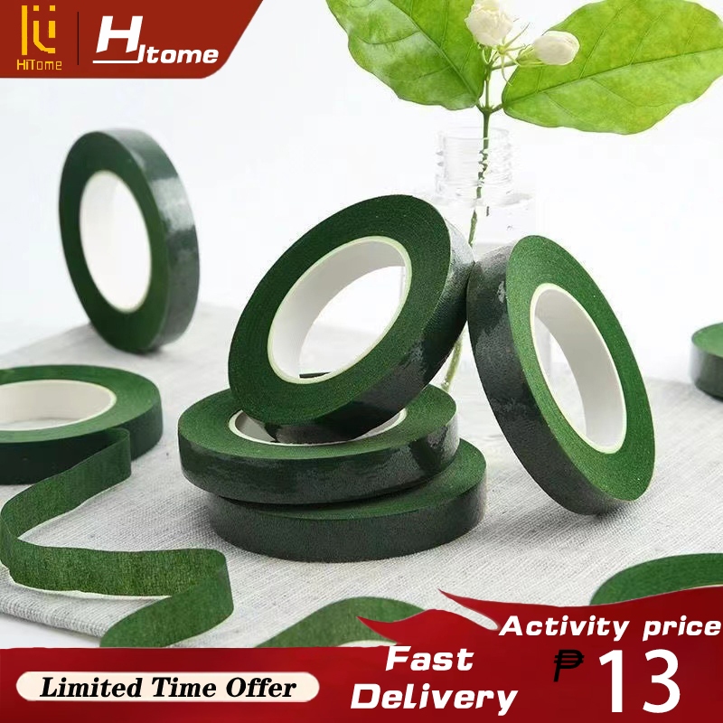 Flower Tape Diy Green Waterproofgreen Flower Stem Elastic Tape ...