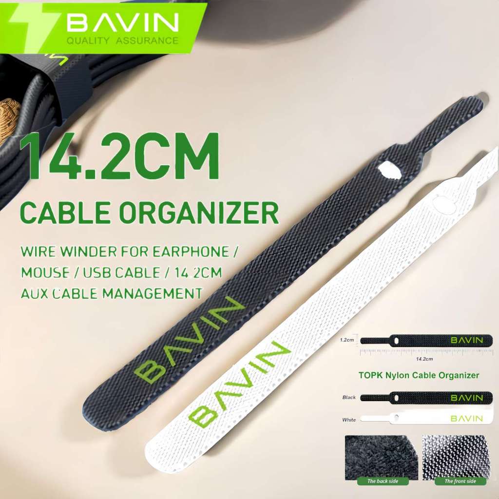 Bavin Cable Organizer Wire Storage Winder for Earphone / USB Cable / 14 ...