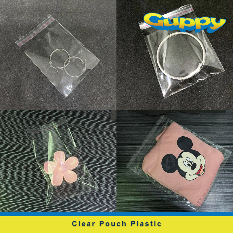 100pcs Transparent Self Adhesive OPP Clear Pouch | Shopee Philippines