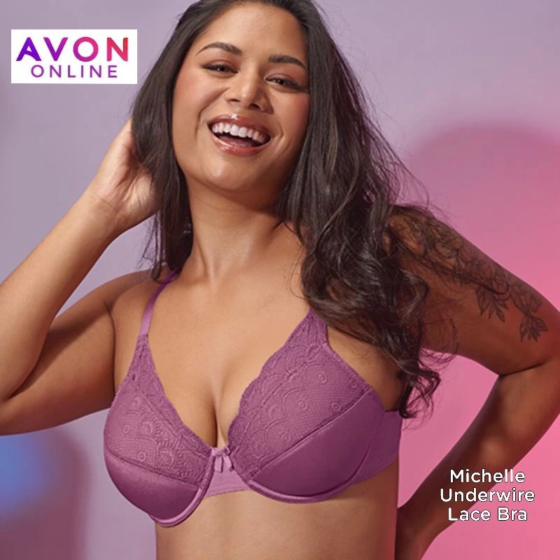 Avon MICHELLE Underwire Classic Bra | Shopee Philippines