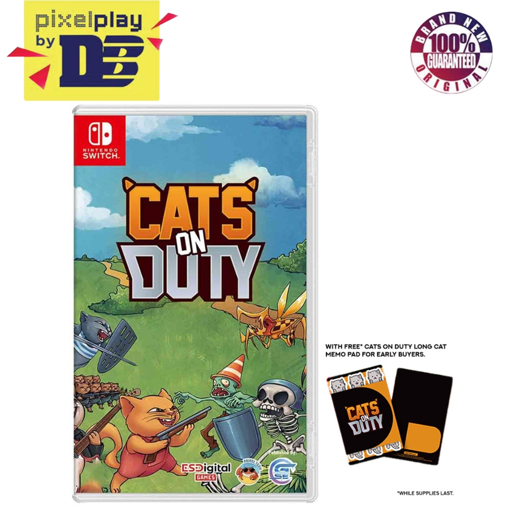 Nintendo Switch Cats on Duty (Asian) | Shopee Philippines