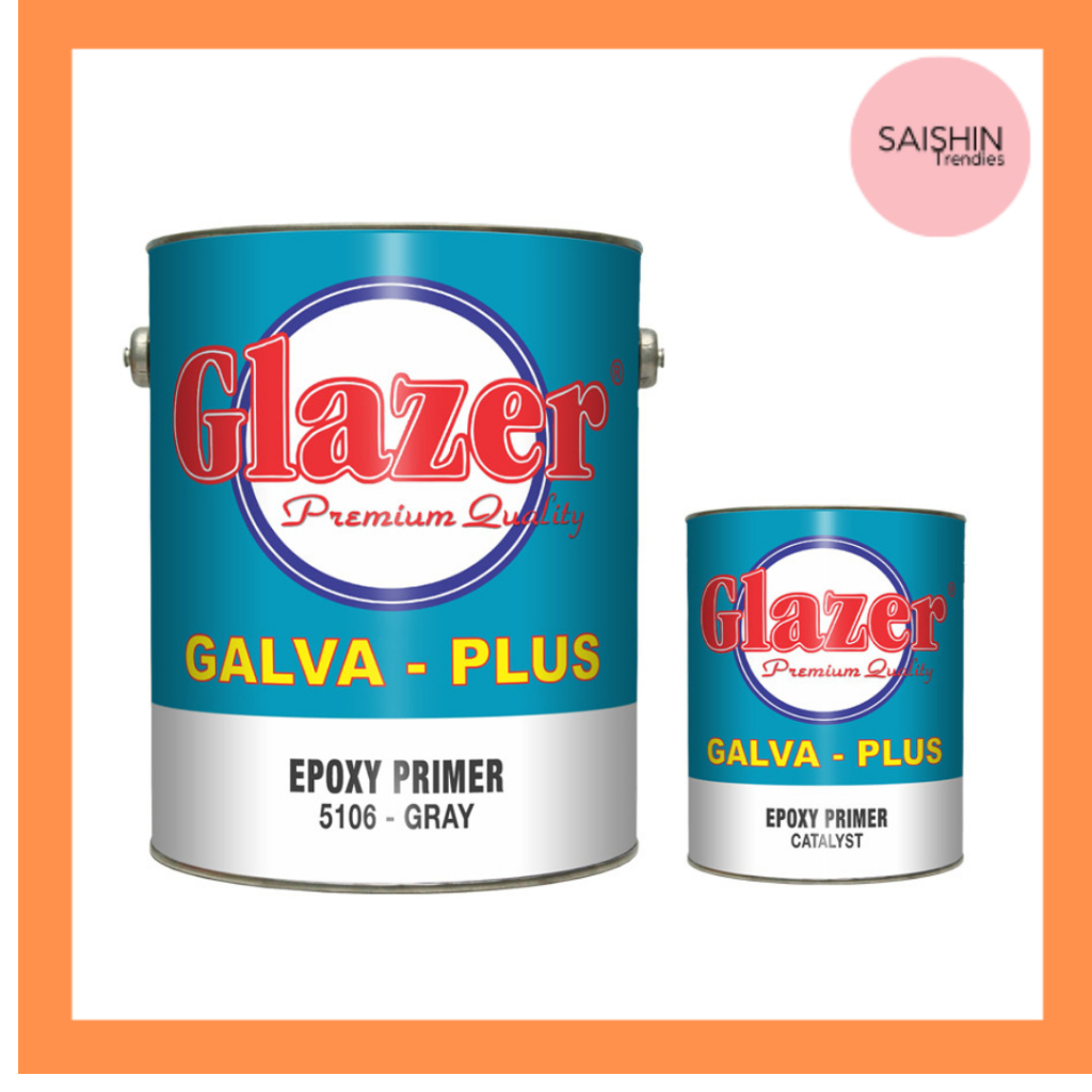 A-PLUS Glazer Galva Epoxy Primer Anti-Corrosive Paint 1L | Shopee ...