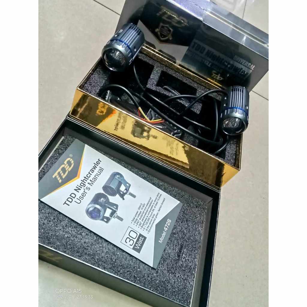 TDD Mini Driving Light 4wires 30W | Shopee Philippines