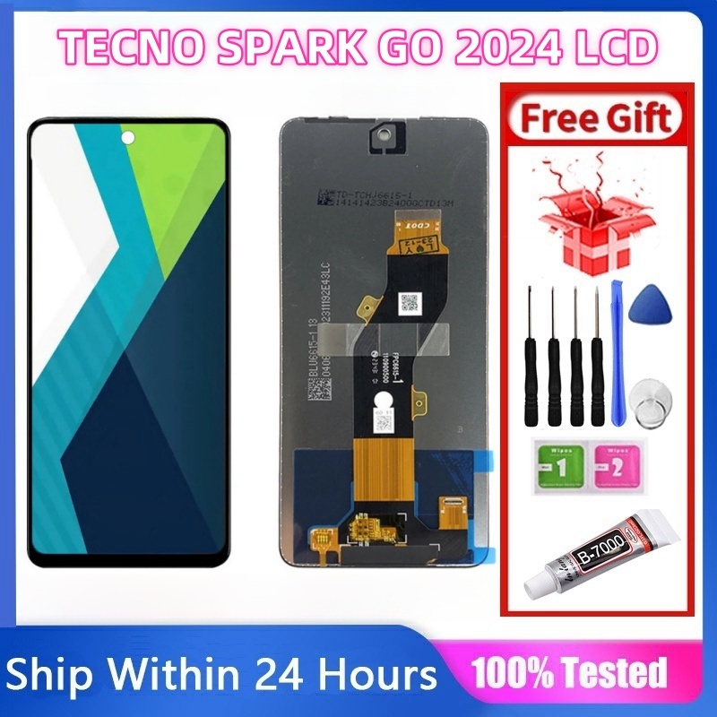 tecno spark go 2024 bg6 lcd touch screen replacement available | Shopee Philippines