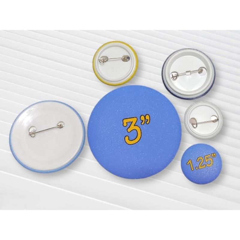 Personalized Button Pin Different Sizes | Shopee Philippines