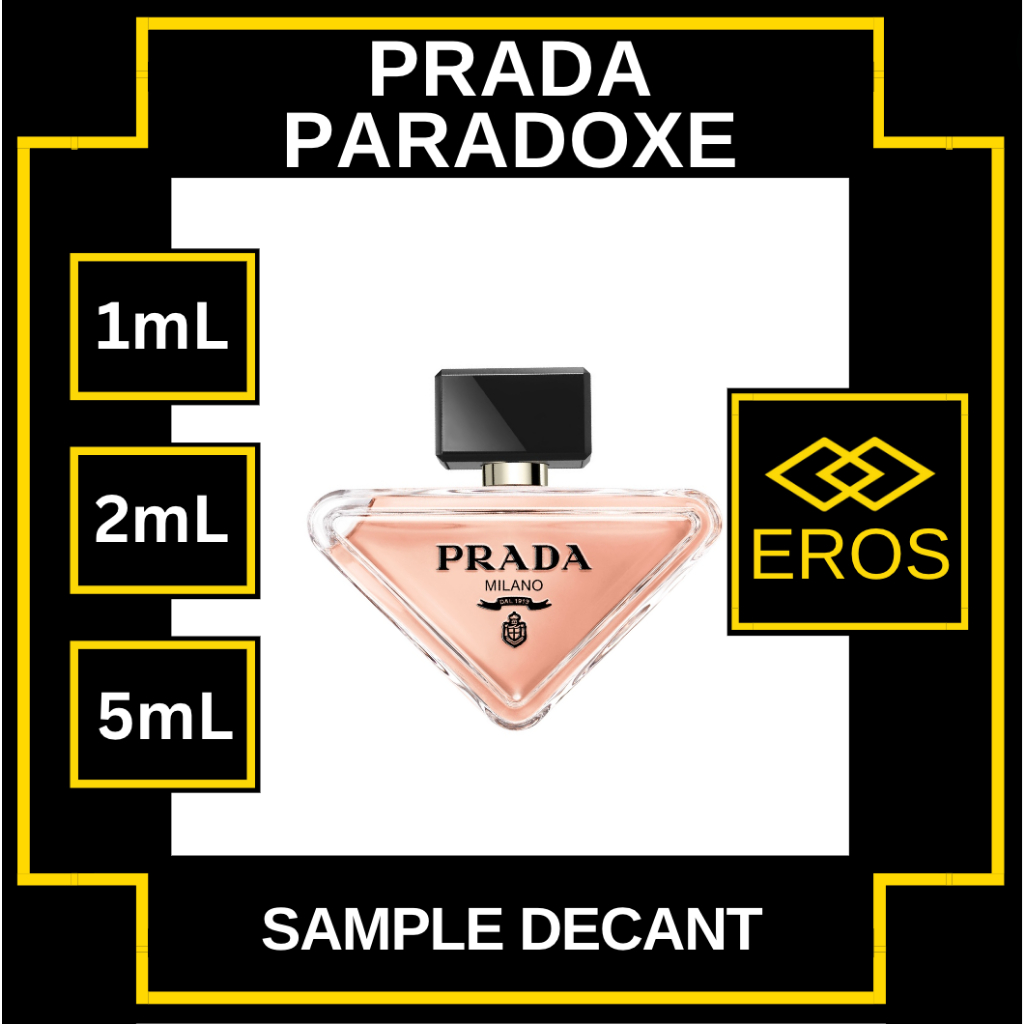 PRADA PARADOXE 1mL 2mL 5mL DECANT perfume sample vial repacked EROS PH ...