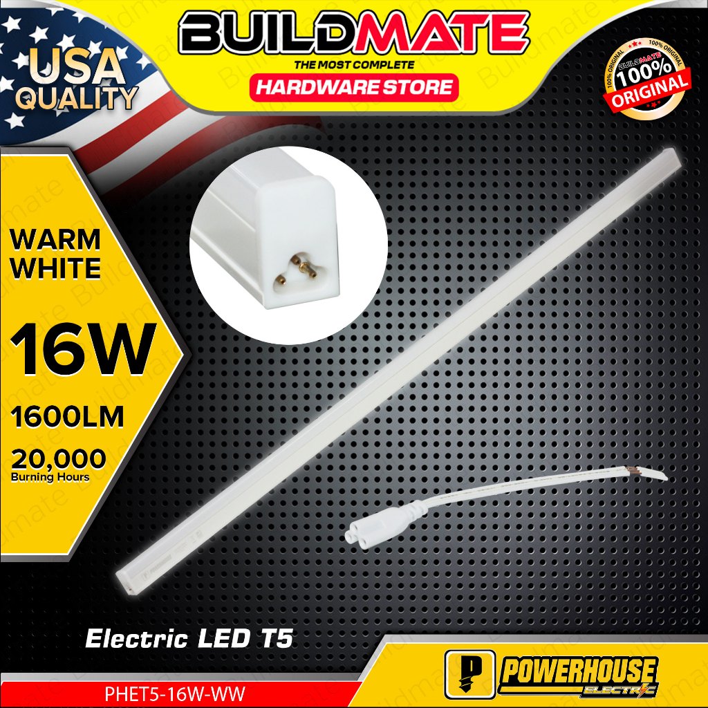Buildmate x POWERHOUSE|LIGHTHOUSE 16W LED T5 Cove Light for Ceiling ...