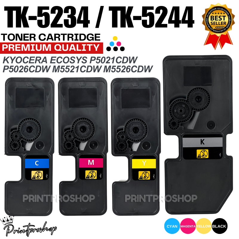TK5234 TK 5234 Tk5244 Toner Cartridge for Kyocera Ecosys P5021cdw ...