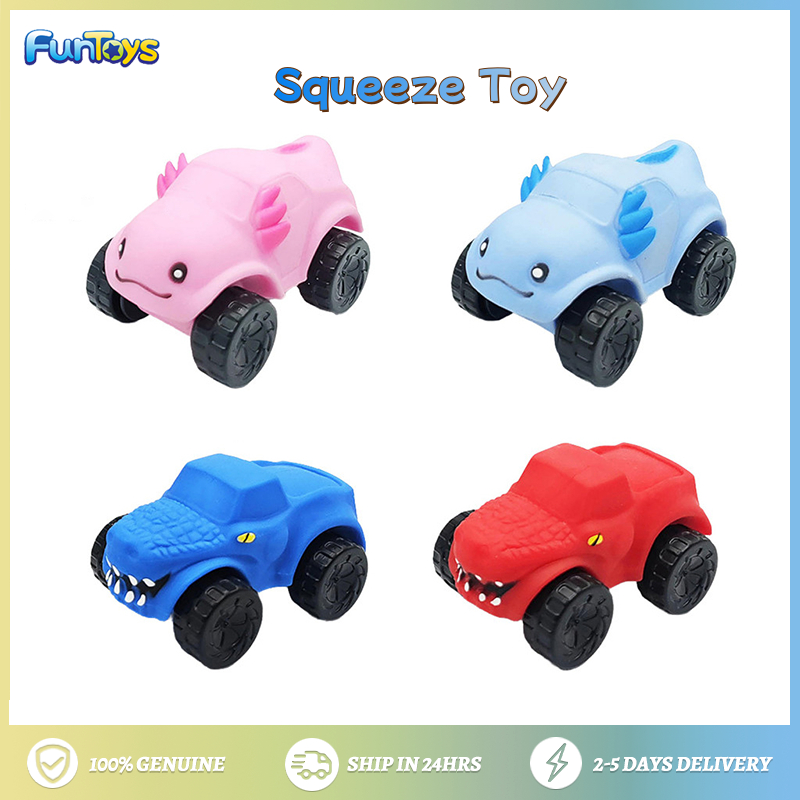 FunToy Stretch Toy Car Transforming Stress Relief Car Toy Kneading ...