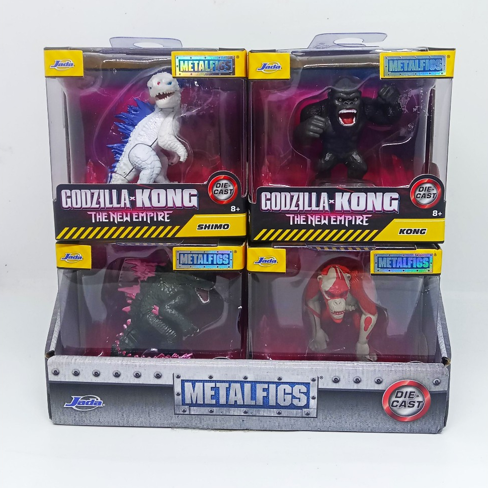 Godzilla x Kong The New Empire NEW 2024 Jada Metalfigs (Die Cast ...