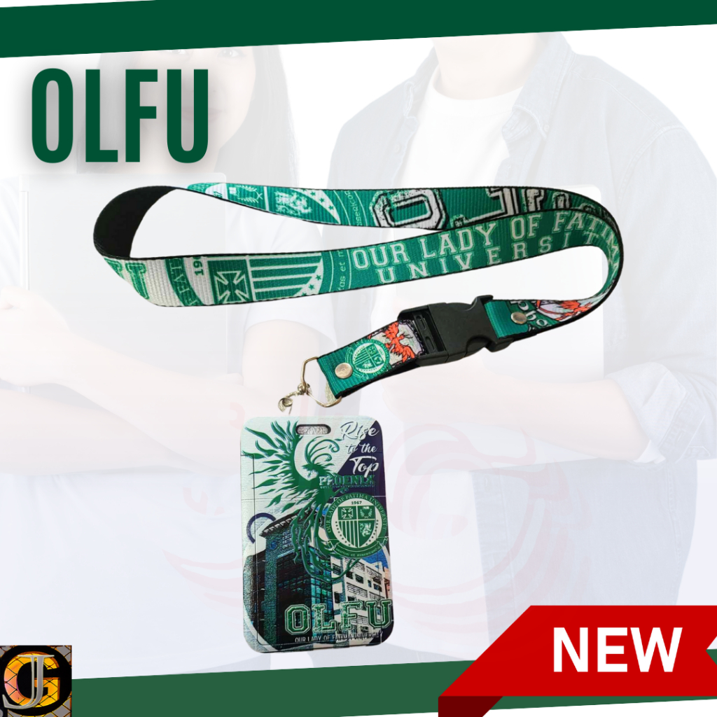 jg Our Lady of Fatima University Style OLFU Design Neck strap Sling Id ...
