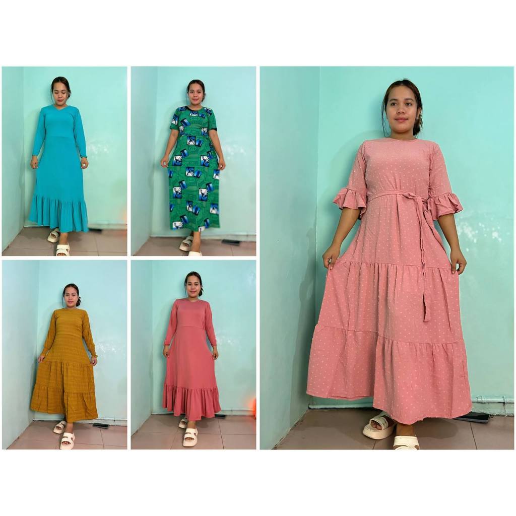 Assorted Bultuhan Bagsak Presyo Dress, Abaya, Mukna, Terno or Coords ...