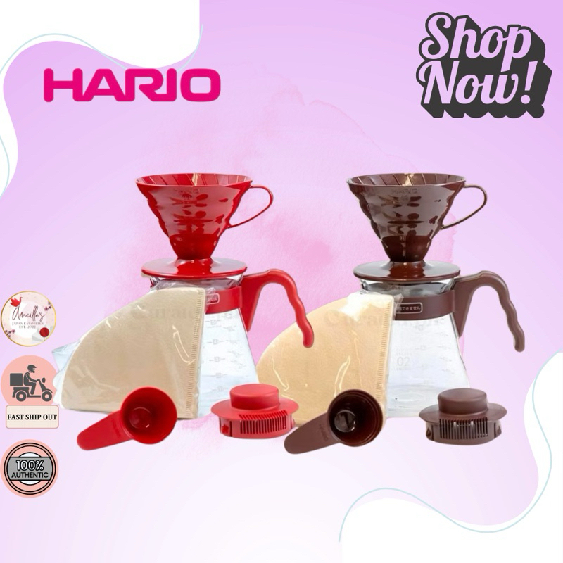 Hario V60 Coffee Server Set 02 Size | Shopee Philippines