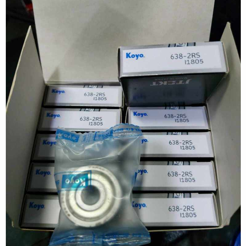 KOYO 638-2RS Bearing Double metal seal for Mio Sporty Crank Case ...