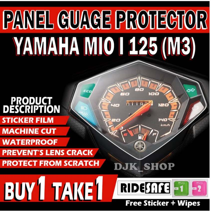 YAMAHA Mio i 125 ( M3 ) Guage Panel Protector | Shopee Philippines