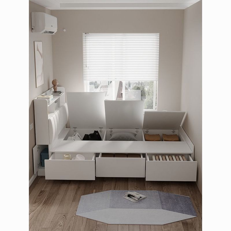 Tatami platform bed Combination multifunctional box bed Bedroom storage ...