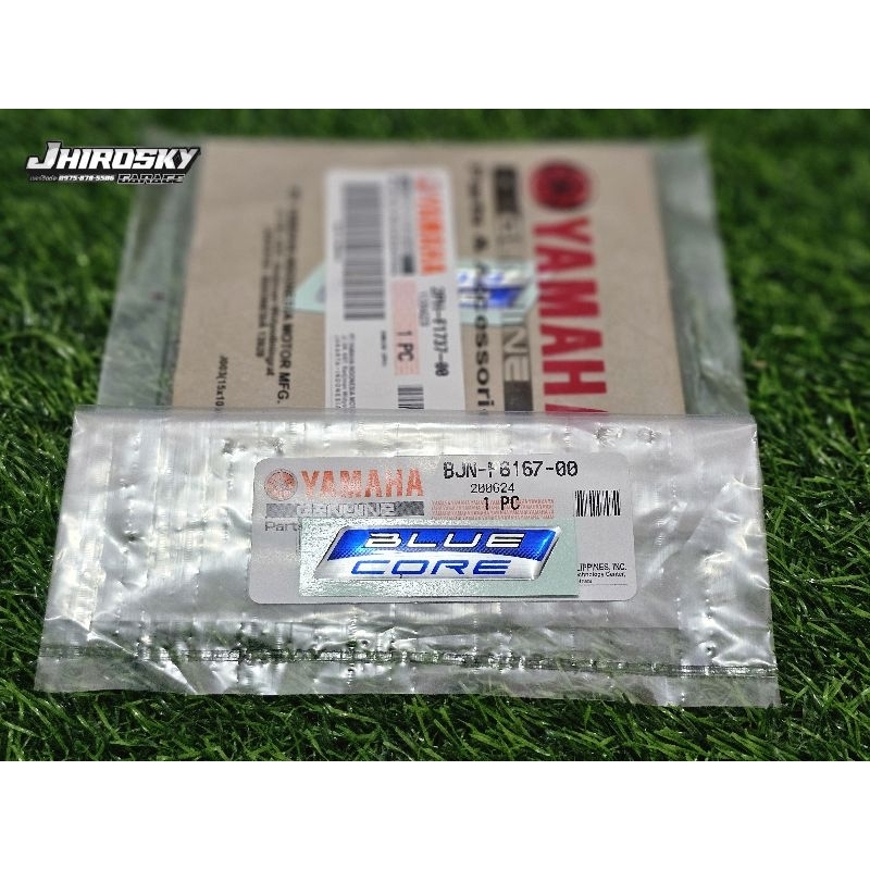 Genuine Yamaha Bluecore Logo (Jelly Type) | Shopee Philippines