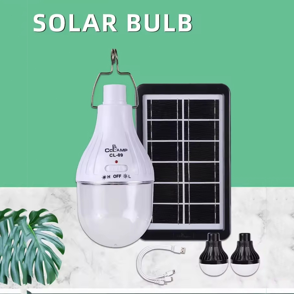 Mini MAX Solar Light Hanging Solar Bulb Rechargeable Solar Panel ...