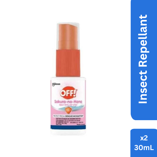 OFF Sakura-No-Hana Mosquito Repellent Spray 30ml, Bundle of 2 | Shopee ...