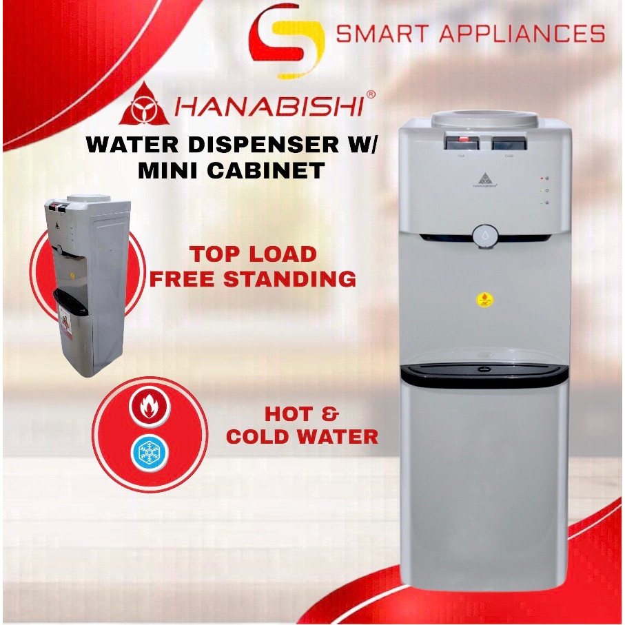 Hanabishi Top Load Freestanding Water Dispenser HFSWD 3300GRY | Shopee ...