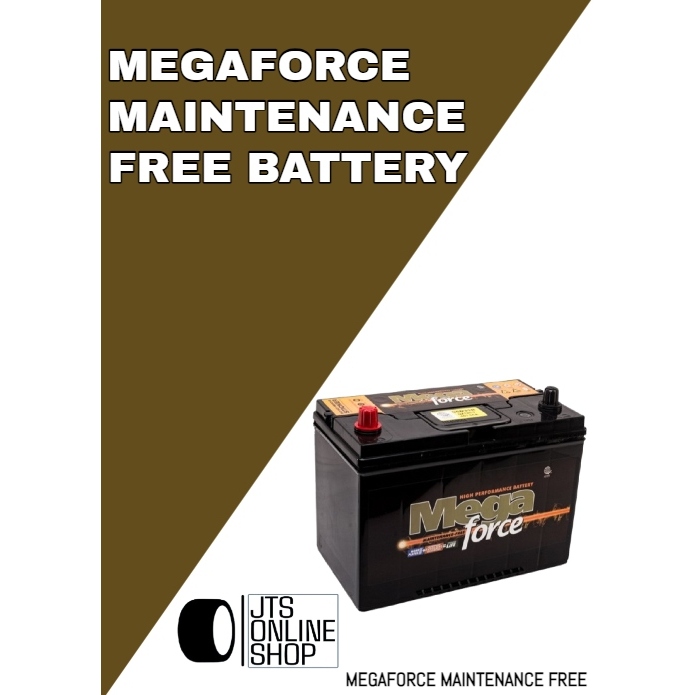 MEGAFORCE MAINTENANCE FREE BATTERY | Shopee Philippines